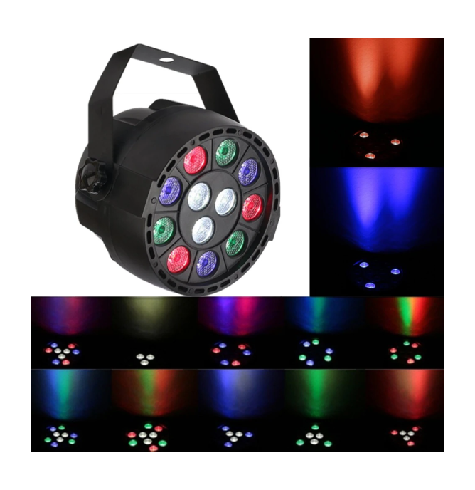 RGBW LED Stage Light 12*3W Par Light | Daraz.lk