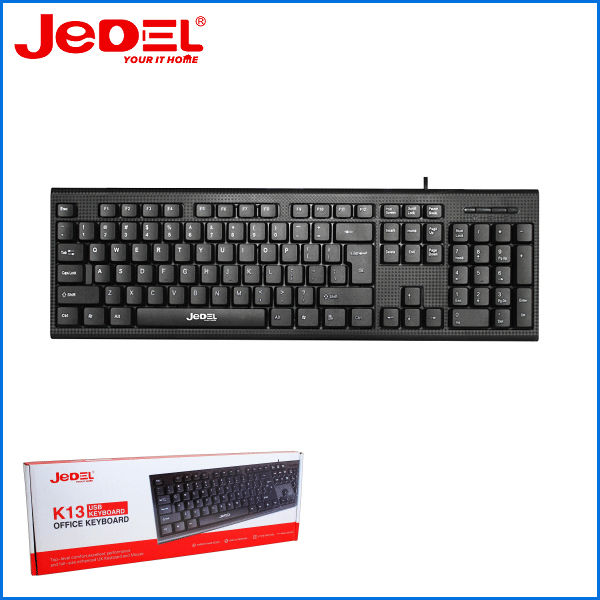 Keyboard JEDEL K13 USB Slim Desktop Keyboard | Daraz.lk