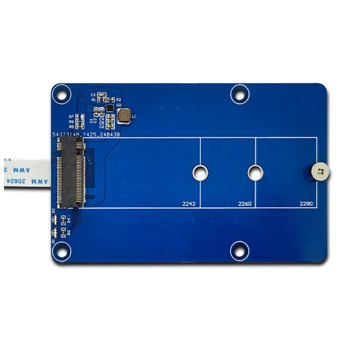 For 5 PCIE M.2 SSD Expansion Board Support M.2 NVMe Hard Drive Protocol ...