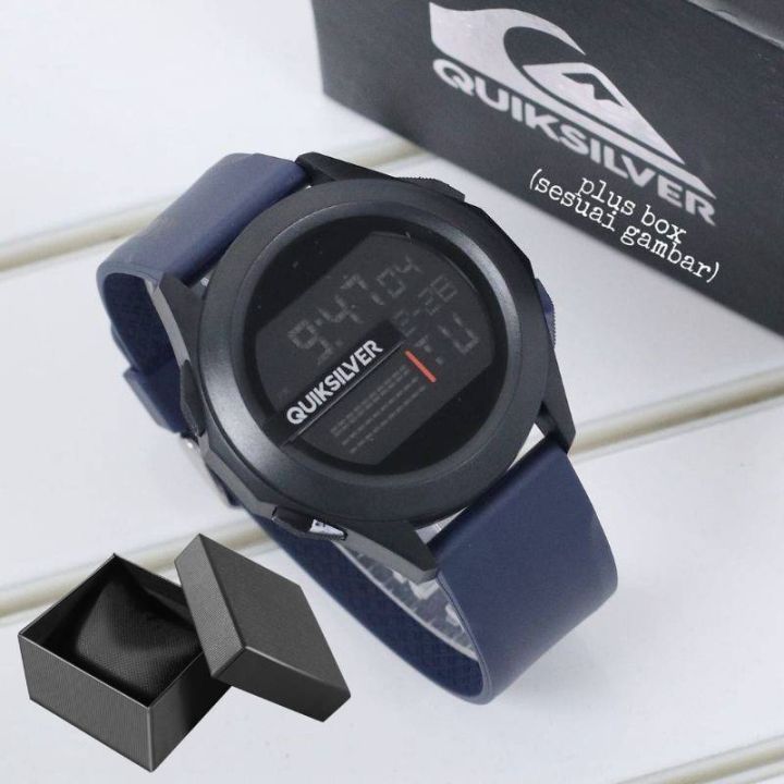 【ThinkWay】Silicone Watch Quicksilver Watch Men Drone Strab Rubber ...