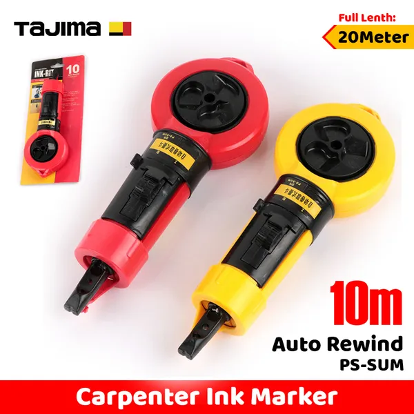 Tajima Ink Marker 10 Meter - Automatic Rewind with Length Measurement ...