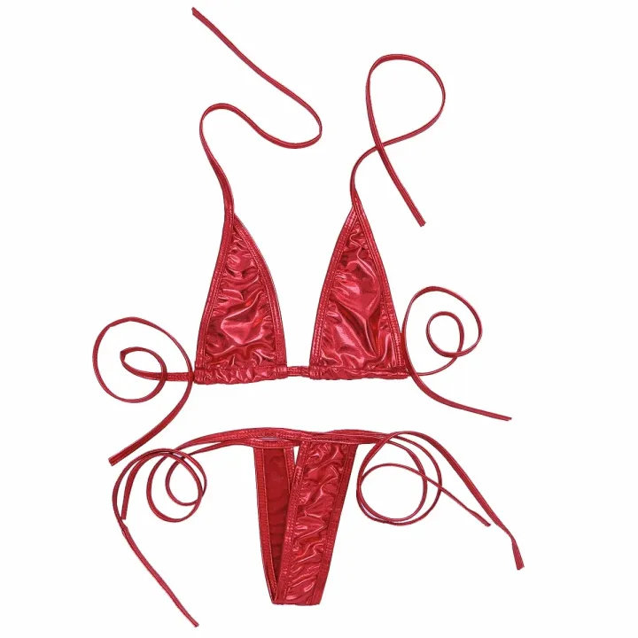 Women Red micro bikini lingerie | Daraz.lk
