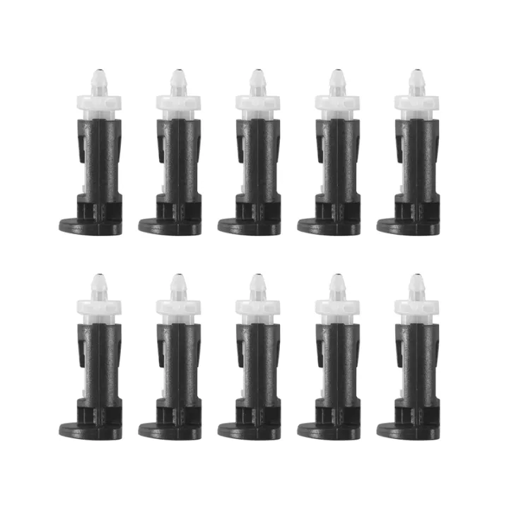 Sojhoop 10Pcs Plastic Mounting Clip for 4 Way CPU Coolers 1155 775 CPU ...