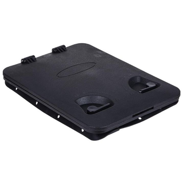 (GGBR) Black Square Non Slip Inspection Hatch Cover Marine Deck Access ...