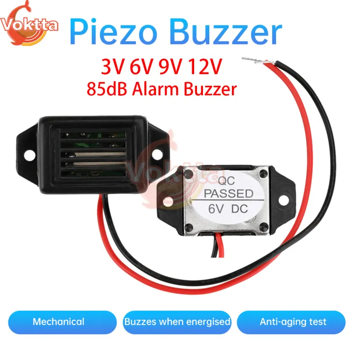 85dB Alarm Buzzer 3V 6V 9V 12V Mini Electronic Alarm Buzzer 2315 ...