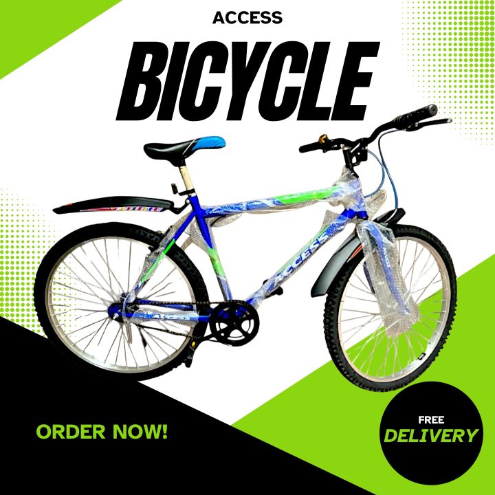 ACCESS Bicycle 26 Size 2 Color New Design with Free Bell, Single Speed ...