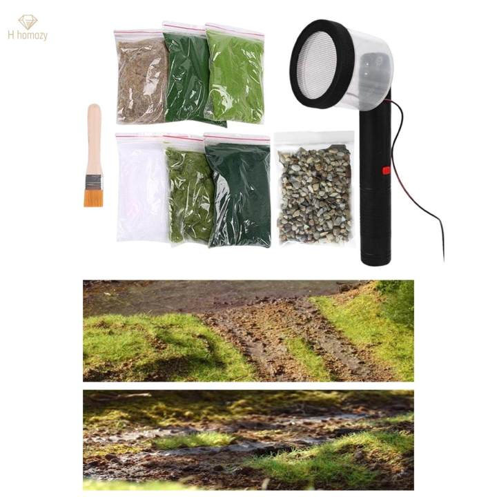 Static Grass Applicator Mini Applicator for Flocking Machine for Sand ...