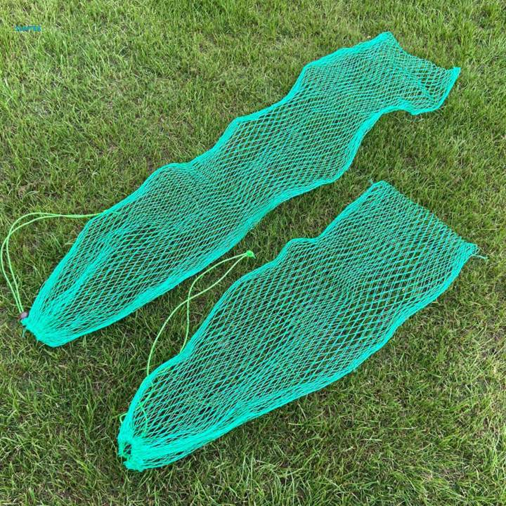 Bag Storage Mesh Bag Drawstring Fishing Mesh Bag for Crabs Minnows 2M ...