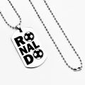 Cristiano Ronaldo, Cr7 Stainless Steel Necklace, Sporty Design, Men's ...