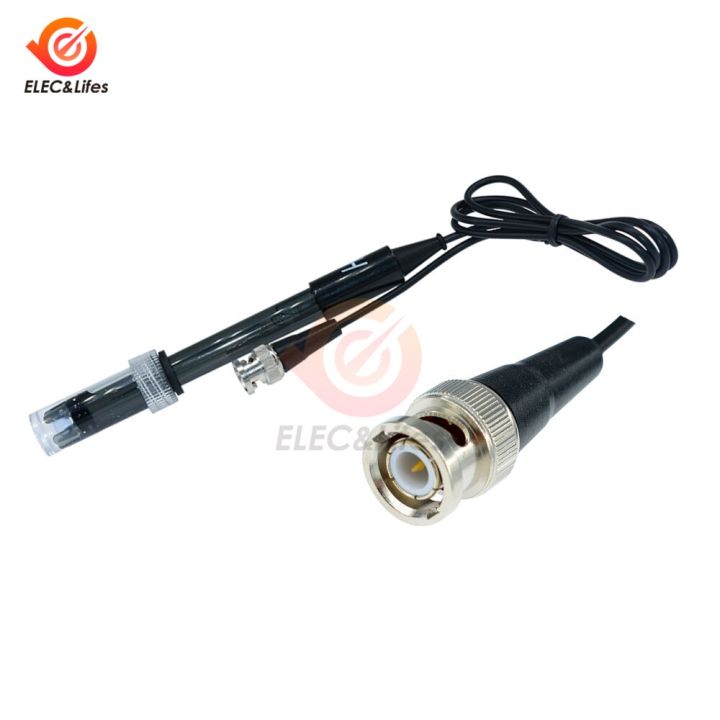 DIY Electrode BNC PH Probe Aquarium Hydroponic PH Controller Meter ...