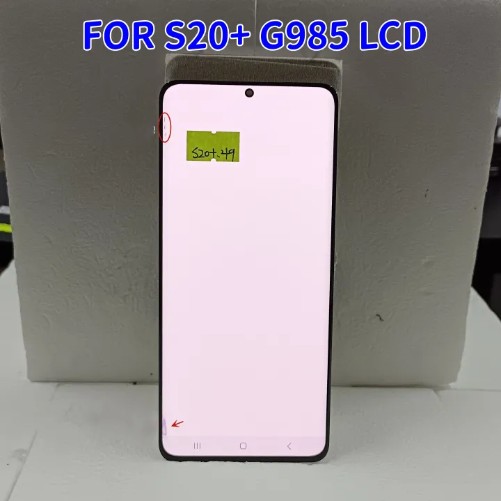 Amoled For Samsung Galaxy S20 Plus LCD Display 6.7 S20+ G985F/DS G986B ...