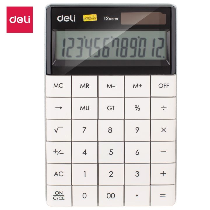 【Serendipity party】Deli Desktop Calculator Universal Programer 12 dual ...