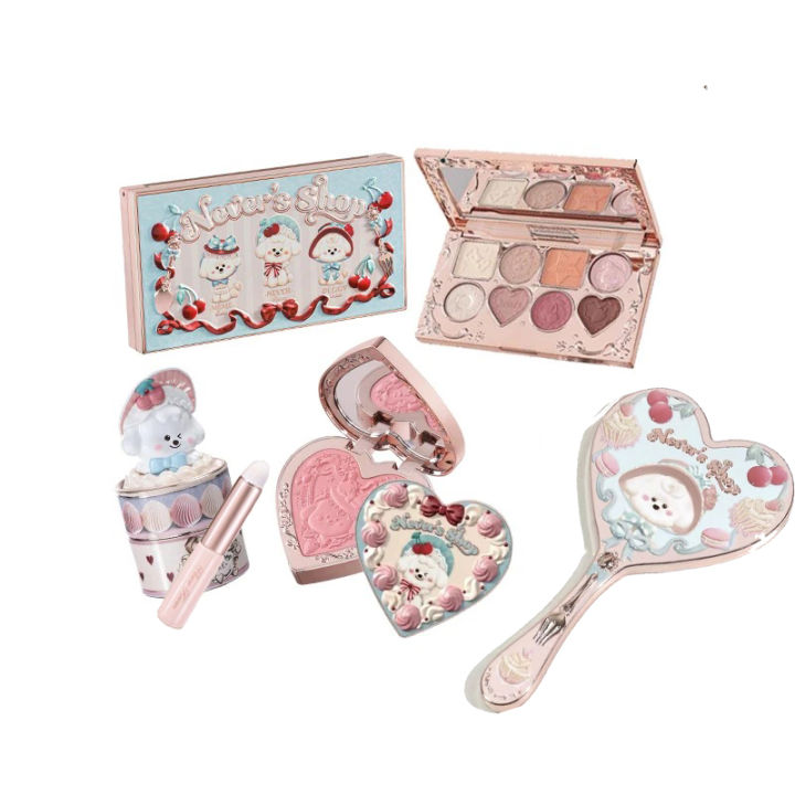 Flower Knows Never's Shop Collection Makeup Kit Makeup Set Box Lip Mud ...