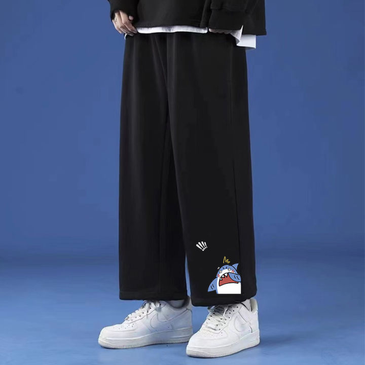 Shark Pants Men's Summer Fashion Brand Sports Casual Spring and Autumn ...