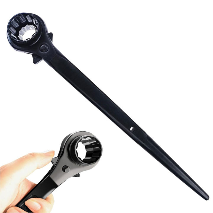 Ratchet Scaffolding Wrench Double Ended Socket Ratcheting Podger ...