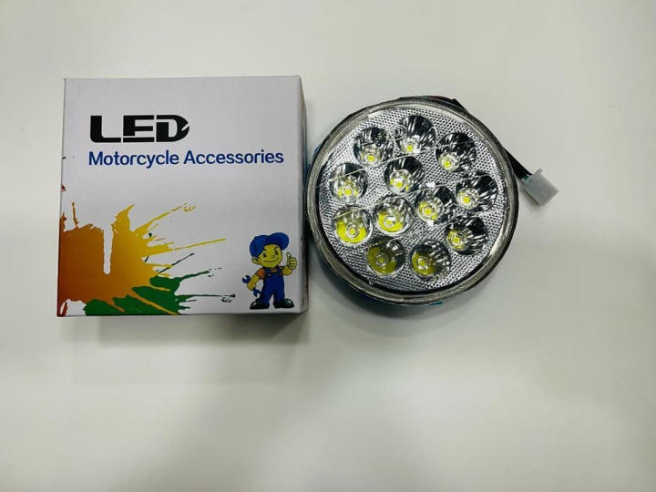 Three Wheel Bajaj TVS Head light 12 LED | Daraz.lk