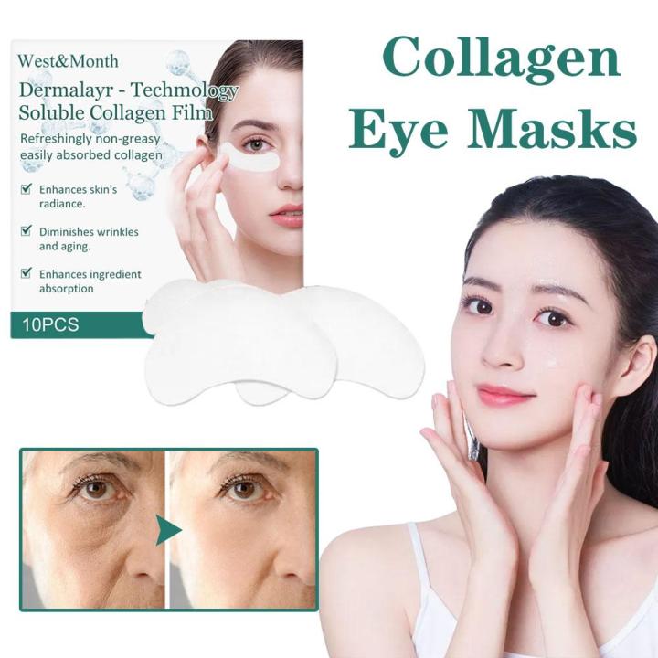 YaYazzTeT Collagen Soluble Film Collagen Film Paper Soluble Facial ...