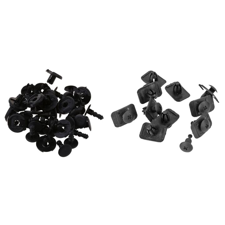 20X Fender Bumper Plastic Trim Clips for Mazda Toyota & 10Pcs Fender ...