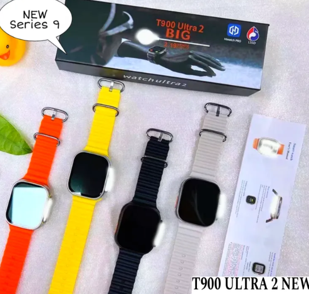 New T900 Ultra 2 Smartwatch Big 2.19'' IPS Display With Gesture Feature ...