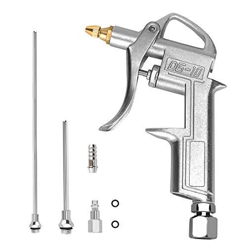 Industrial Air Blow Gun with Brass Adjustable Air Flow Nozzle and 2 ...