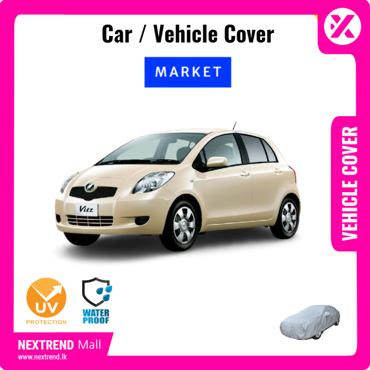 Toyota Vitz Vehicle Car Cover | Daraz.lk