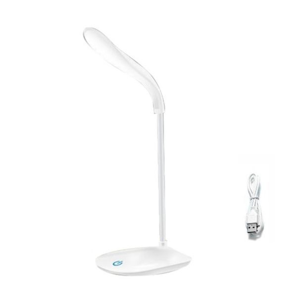 Touch LED Rechargeable Table Lamp | 3 Step Touch Bed Lamp LED | Desk ...