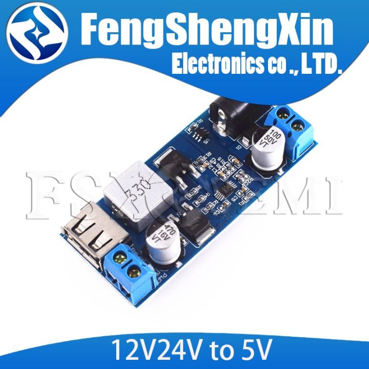 【VA VA VOOM】24V/12V To 5V 5A Step Down Power Supply Buck Converter ...