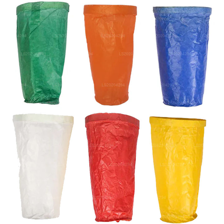 Oil Paper Bakat Thel Kola Wesak Bakat Vesak Multicolor 10 Pieces Set ...