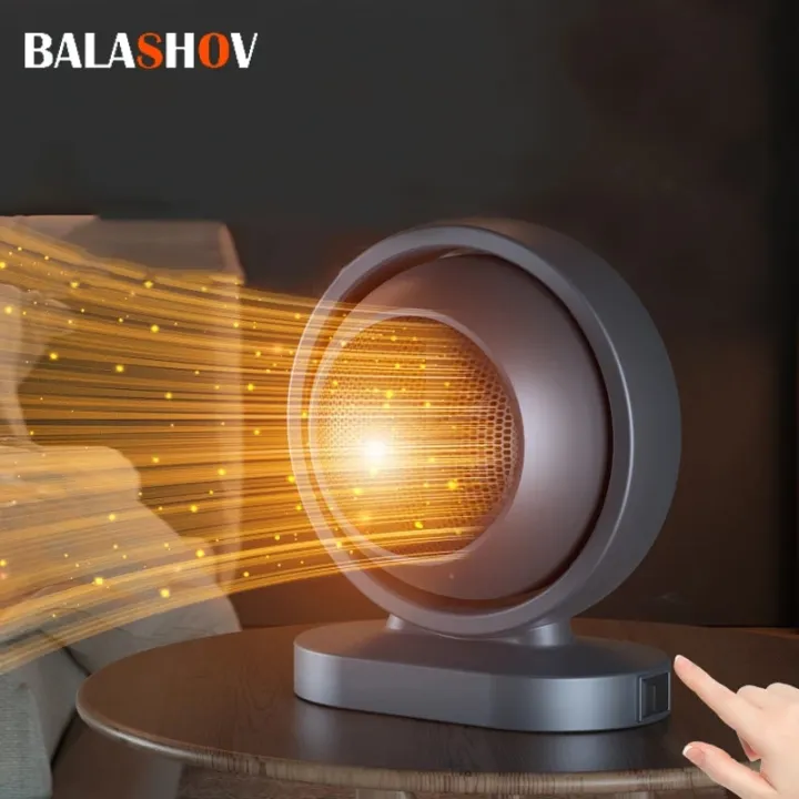 mini fan 380W Electric Heater Portable Desktop Fan Stove Warm Air ...