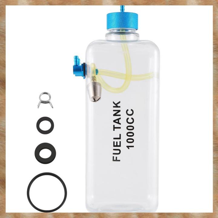 Fuel Tank Petrol Transparent Plastic Bottle 1000CC CNC | Daraz.lk