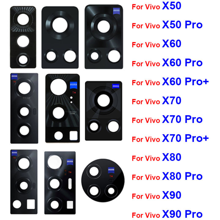 Back Camera Glass Lens For X50 X60 X70 X80 X90 Pro Plus Pro Rear Camera ...