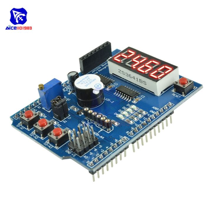 【KAMDSS015】Multi-Function Shield ProtoShield Multi-functional Expansion Board Sensor Shield ...
