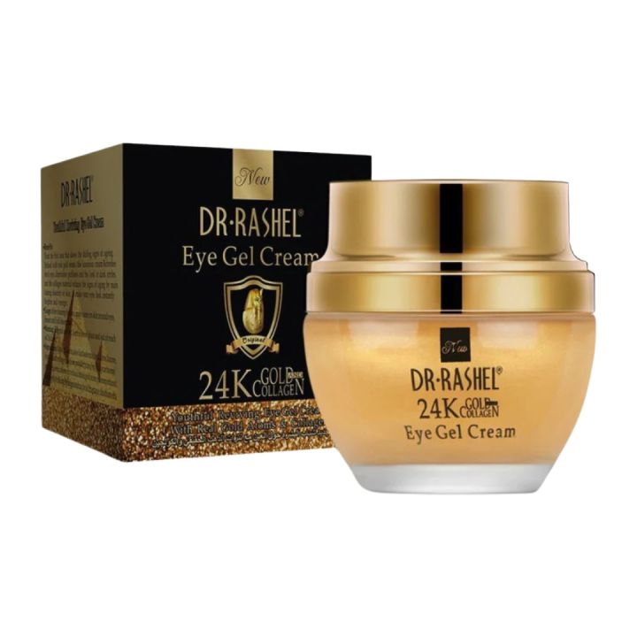 DR.RASHEL 24K GOLD COLLAGEN EYE GEL CREAM 20ml | Daraz.lk