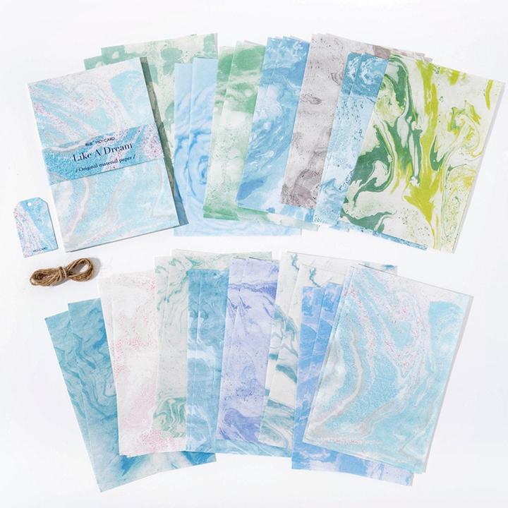 Panda Online 30PCS Collection Of Microlight Series Retro Material Paper ...