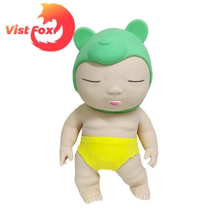 Memory Sand Doll Toy Soft Sand Filled Stress Relief Doll Calming ...