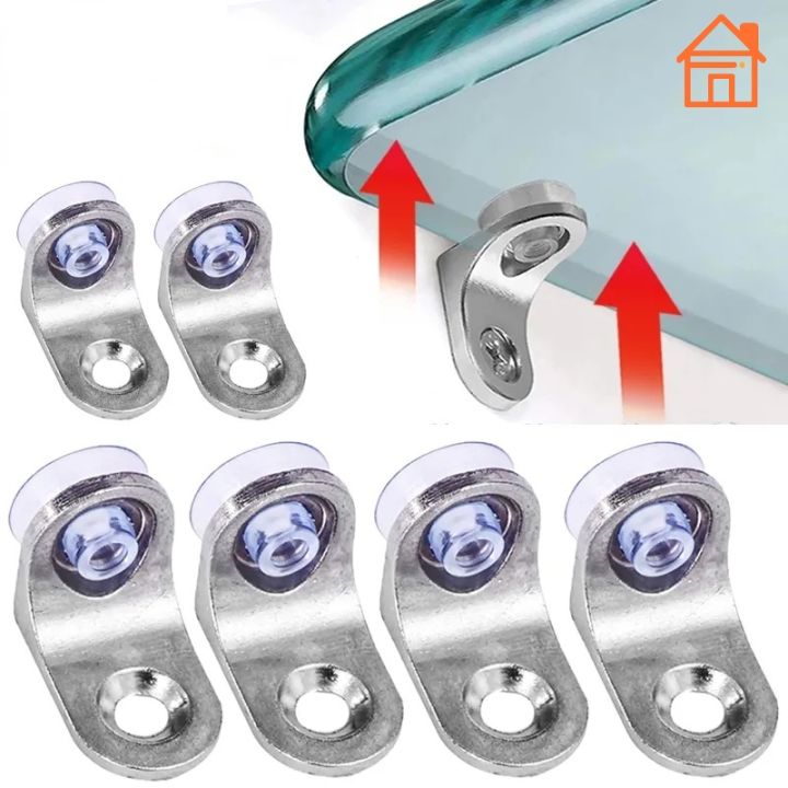 Suction Cup Cabinet Wardrobe Partition Support Holder/Corner Brackets ...