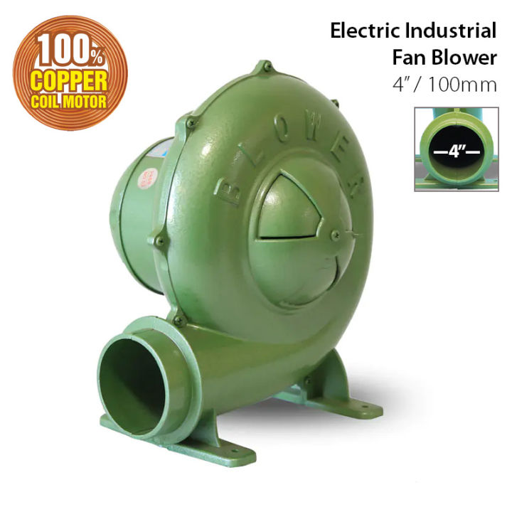 Centrifugal Electric Industrial Fan Blower - 4" / 100mm - Copper Wound ...