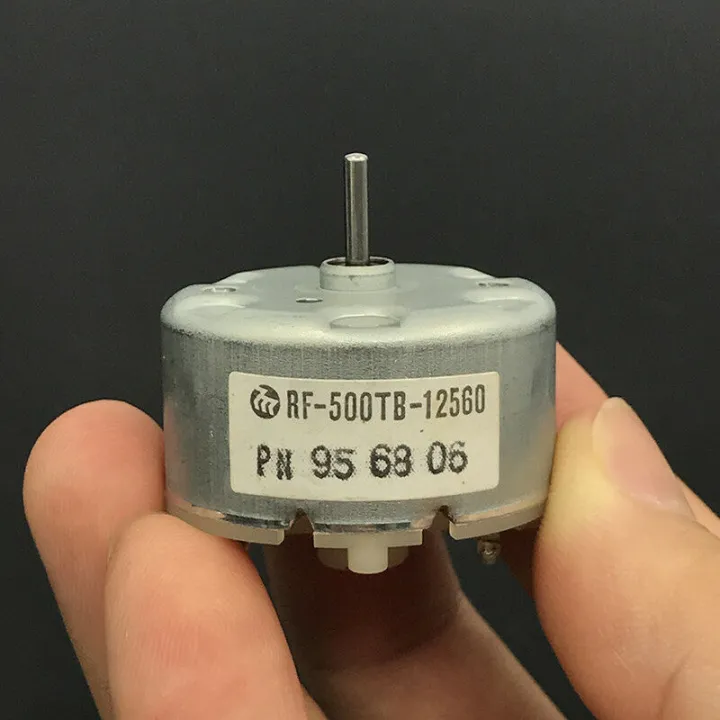 RF-500TB-12560 VCD Round Motor DC 5V 6V 9V 3V-12V 5500RPM 32mm Diameter ...