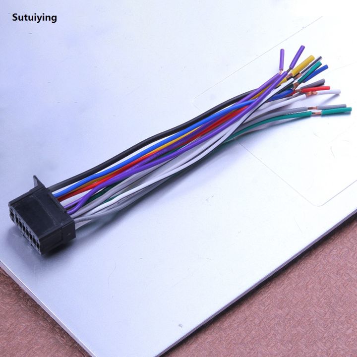 Sutuiying Car Stereo CD Player Radio Wiring Harness 2025 Wire Adapter ...