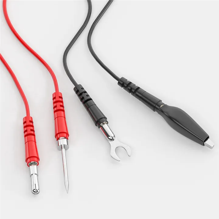Multimeter Test Leads Kit Replacement Test Wire Set Alligator Clips ...