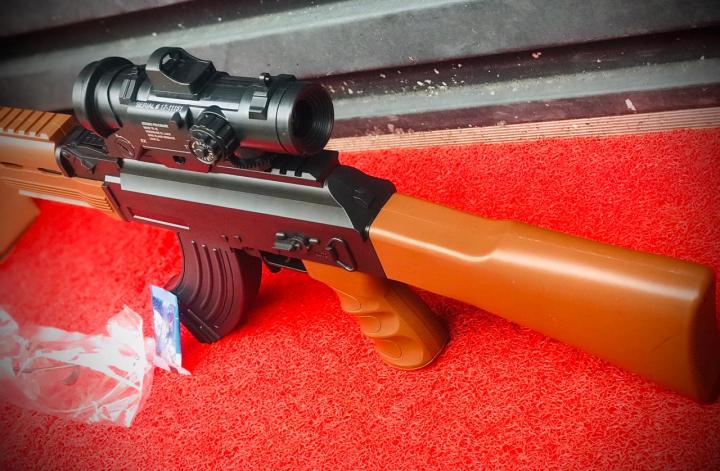 AK-47 Manual Gel Blaster Gun Toys {1000 Bullets Free} | Daraz.lk