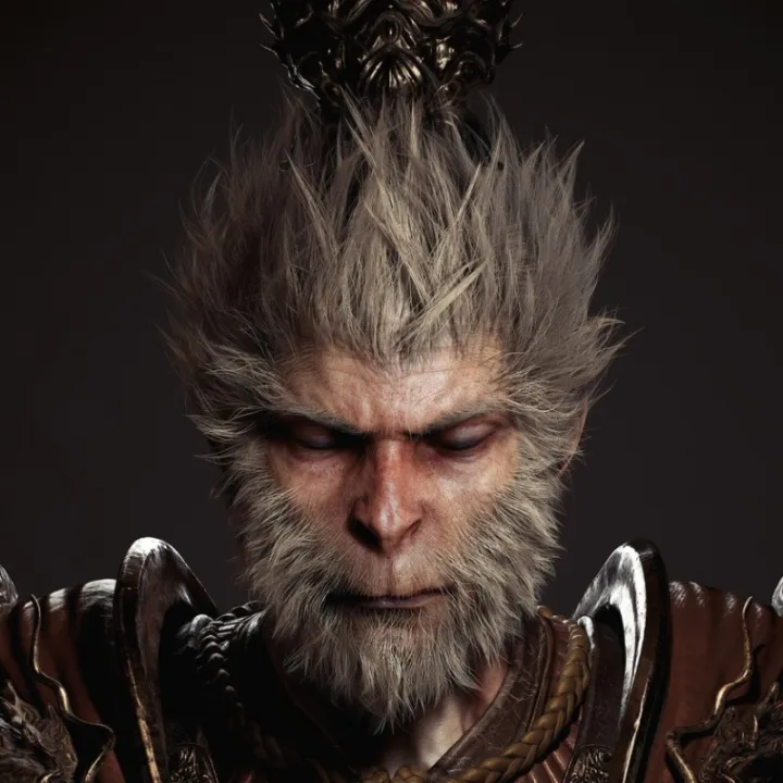 Wukong Mask Full Face Mesh Mask Cosplay Black Myth Wukong Mask April ...