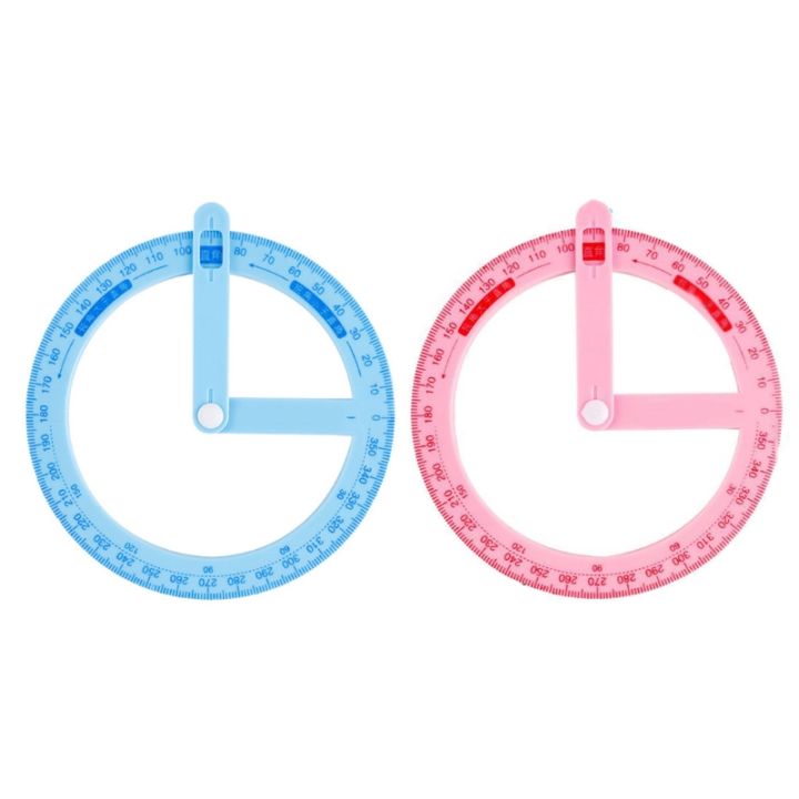 360-degree Ruler Tool for Xmas Birthday Gift Kawaii Stationery Teacher ...