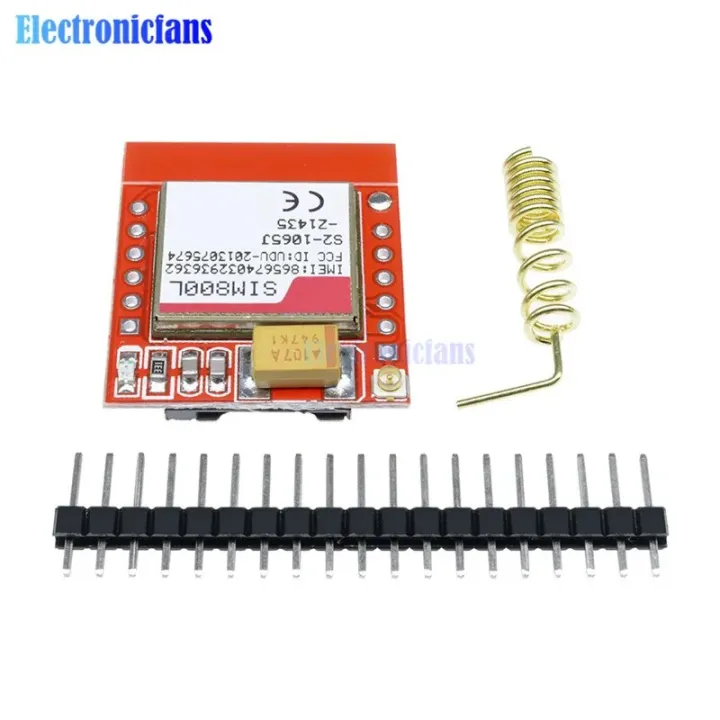 diymore Smallest SIM800L GPRS GSM Module MicroSIM Card Core Board Quad ...