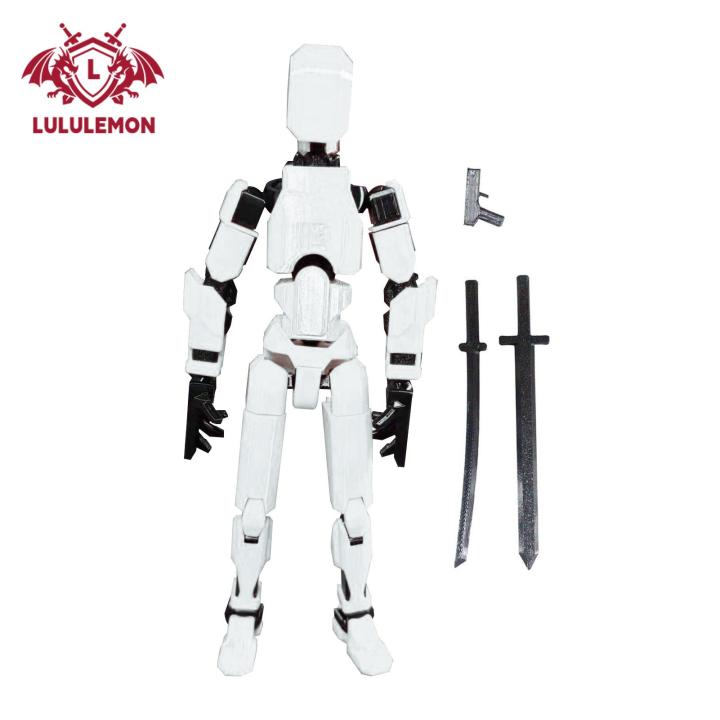 Lululemon 3d Printed Action Figure Multi-jointed 3d Printed Robot ...