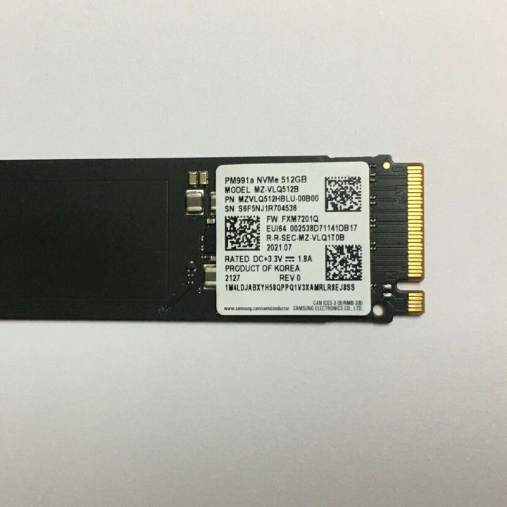 Samsung 512GB PM991a M.2 PCIe 3.0 x4 NVMe SSD 2280 Solid State Drive Made in Korea | Daraz.lk