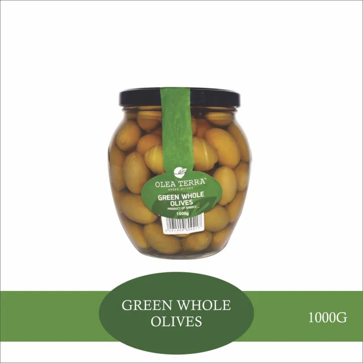 Olea Terra Green Whole Olives (1kg) | Daraz.lk