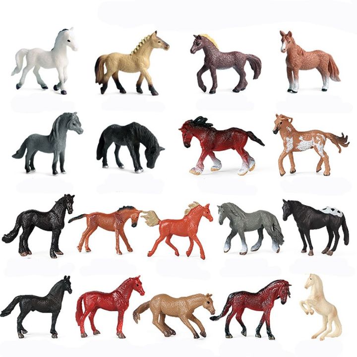 TopZ Store Making Educational Toys Early Learning Farm Pony Figurine ...