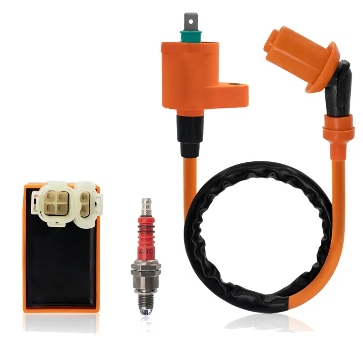 Racing CDI Box Ignition Coil Spark Plug Kit for ATC XR CRF | Daraz.lk