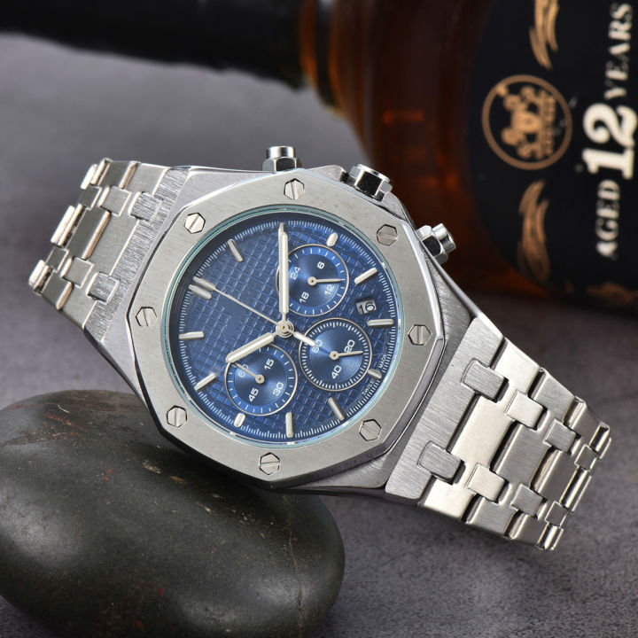 Cross-border watch Royal Oak Steel Band Classic Large Dial Luminous ...